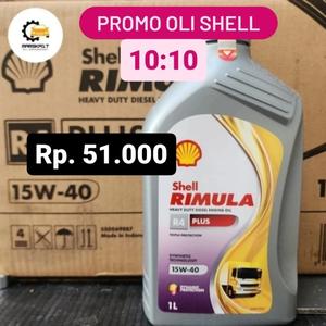 Jual Promo ! Shell Rimula R4 Plus 15W-40 Kemasan 1 Liter Original Scan ...