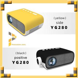 Jual Mini Proyektor LED YG280 - YG-280 -YG 280 LCD Portable Projector Home - BLACK - Kota Bekasi ...