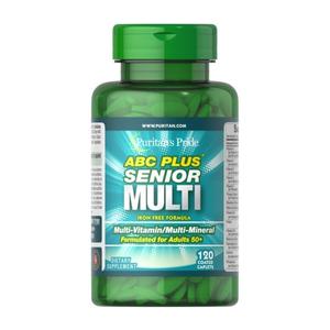Jual Puritan's Pride ABC Senior Plus 60 120 Caplets Multi Vitamin ...