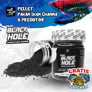 Jual Pelet Ikan Channa Asiatica Maru Koi Koki BLACK HOLE Pigment Hitam ...