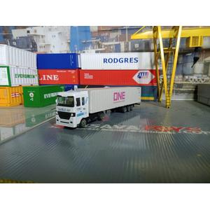 Jual Diecast truck container ONE White , Miniatur truk kontainer - Kota ...