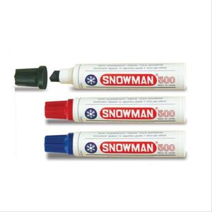 Jual Snowman 500 Jumbo Permanent Marker Hitam / Biru / Merah - Hitam ...