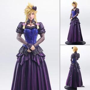 Jual Figure Final Fantasy VII Remake - Static Arts Cloud Strife Dress ...