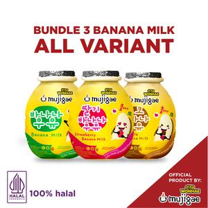 Jual BUNDLE ISI 3 Mujigae Banana Milk All Varian / Minuman Susu Rasa ...