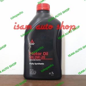 Jual Promo ! Oli Mitsubishi Genuine Oil 0W20 Fully Synhtetic 1 Liter ...