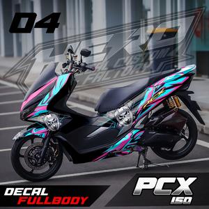 Jual STICKER DECAL PCX 150 - STICKER DECAL PCX 150 PREMIUM ABSTRAK ...