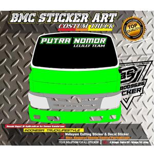 Jual new STICKER CUTTING KACA TRUCK BAGIAN ATAS./STIKER VARIASI TULISAN ...