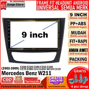 Jual Frame OEM Mercedes Benz E-Class W211 Head Unit Android 9 inch All ...