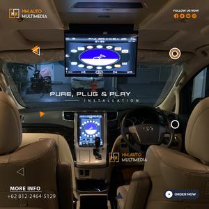 Jual Paket Entertaint Alphard/Velfire Tesla Head unit 360 android and ...
