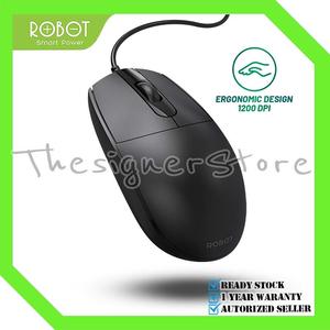 Promo ROBOT M102 Wired Optical Mouse Office Mouse Berkabel / Mouse ...