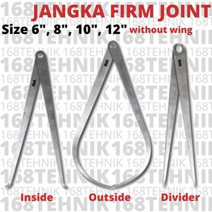 Jual JANGKA BESI 6" JANGKA LURUS POLOS 6" FIRM JOINT DIVIDER CALIPER 6 ...