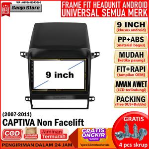 Jual Frame PNP Head Unit Android 9 inch Chevrolet Captiva NFL Semua ...