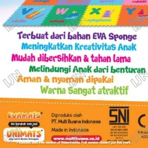 Jual Puzzle Matras EVAMAT Hijaiyyah Huruf Arab Hijaiyah Alas Lantai ...