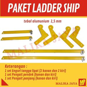 Jual Engsel Tangga Lipat Alumunium Isi 4 Biji Stok Terbatas! - mur baut ...