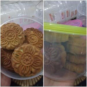 Jual Mooncake/kue Bulan Kemasan Toples Isi 10 Rasa Coklat Dan Kac.ijo ...