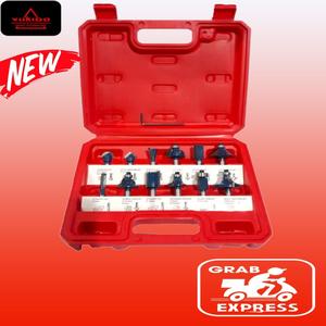 Jual Mata Profil Set 12Pcs Trimmer Router Bits Set 1/4 Kayu Router ...