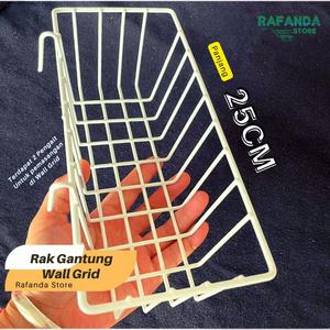 Jual A7 Keranjang besi ram minimalis 25cm rak gantung ram kesi 25 ...