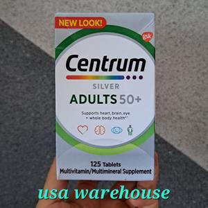 Jual Centrum Silver Adults 50+ Multivitamin Multimineral Senior 125 ...