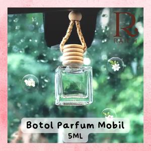 Promo 5ML Botol Parfum Mobil Car Diffuser Gantung Kaca Perfume Kopi ...