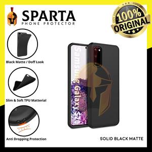 Jual Casing Samsung S20 / S20 FE Soft Slim Case Solid Black Matte Doff - S20 FE, Solid Black ...
