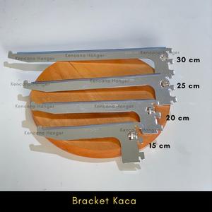 Jual A7 Bracket Kaca Stainless Semua Ukuran (Import) | Braket Daun ...