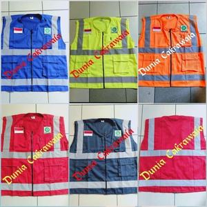 Jual ANDREAGAR Rompi Kerja Safety Plus Logo / Rompi Proyek / Rompi ...