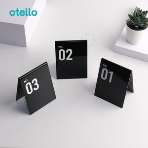 Jual Table Sign Akrilik Nomor Meja Acrylic UV Print Number Cafe ...