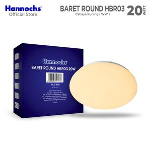 Jual Hannochs Lampu Downlight Led Baret Round Hbr03 20W Cahaya Kuning ...