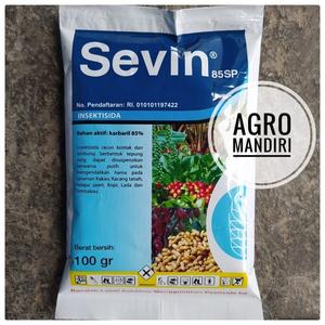 Jual Sevin 85S 100 Gram Insektisida Pembasmi Hama Ulat dan Kutu Tanaman ...