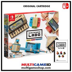 Jual NEW SWITCH NINTENDO LABO VARIETY KIT (TOY-CON 01) CARDBOARD+GAME ...