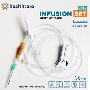 Jual Onehealth Infus Set Anak Y Type Per Box / Infusion Set Child Y ...