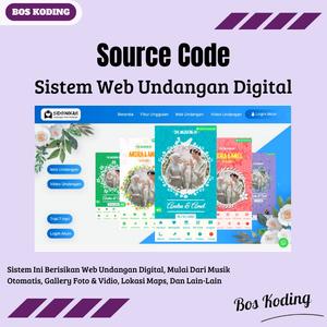 Jual Source Code Sistem Aplikasi Undangan Digital Codeigniter Berbasis Web - Kota Denpasar ...