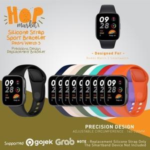 Promo Silicone Strap Tali Jam Silikon Rubber for Redmi Watch 3 Mi ...