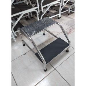 Jual tangga footstep bed pasien stenless / tangga bed periksa pasien ...