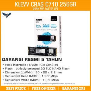 Jual SSD M.2 NVMe KLEVV CRAS C710 256GB - Kota Yogyakarta - Jayaberk ...