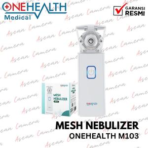 Jual ONEHEALTH MESH NEBULIZER M103 ALAT UAP PERNAFASAN PORTABLE M 103 ...