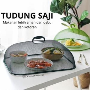 Jual Tudung Saji Besi Penutup Makanan di Meja Cover Makanan Minimalis ...