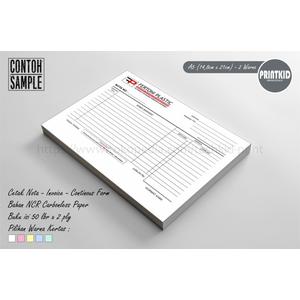 Jual Cetak Nota/Kwitansi/Continous Form ukuran A5 - 2 Ply - 2 Warna ...