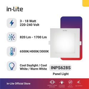 Jual Lampu Downlight LED/ Panel LED 3w/ 6w/ 9w/ 12w/ 18w IB Kotak 628 ...