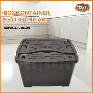 Jual BOX CONTAINER 55 LITER + RODA - Kontainer Box Plastik / Container ...