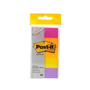 Jual STICKY NOTES PEMBATAS PENANDA BUKU MEMO BOOK PAGE MARKER BESAR 3M ...