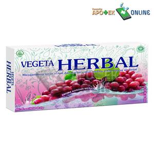 Jual VEGETA HERBAL ANGGUR MERAH 6 SACHET - Kota Tangerang Selatan ...