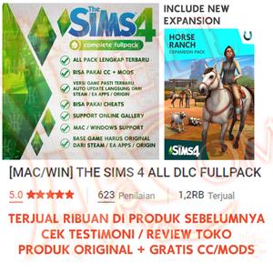 Jual THE SIMS 4 FULLPACK ALL DLC FOR THE SIMS 4 ORIGINAL MACWINDOWS ...