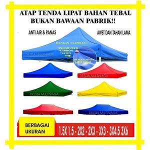 Jual Kain/terpal/atap Tenda Lipat 1x1 2x2 2x3 3x3 3x4 3x6 - 1x1 , Biru ...