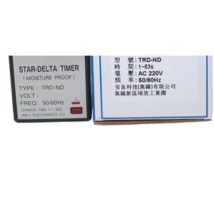 Jual TRD-ND motor start time limit relay motor star delta time relay ...
