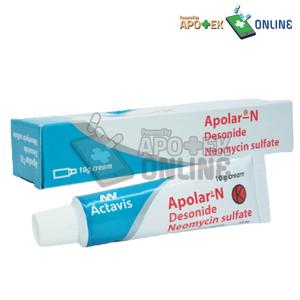 Jual APOLAR N CREAM 10GR NEW PACK/DESONIDE/SALEP DERMATITIS/SALEP KULIT ...