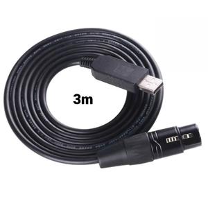 Jual New Kabel Ftdi Usb Rs485 To 3 Pin Xlr Dmx 512 400 Female Male ...