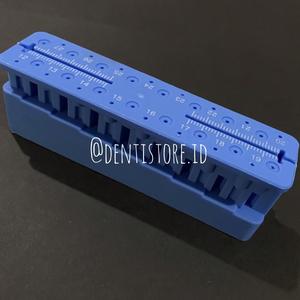 Jual Dental Endoblock Endo Block Gauge Endodontic File Jarum Ruler ...
