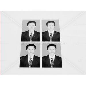 Jual Cetak Pas Foto Lab GIKC 1602 Ukuran 4x6 Hitam Putih Kertas DOFF ...