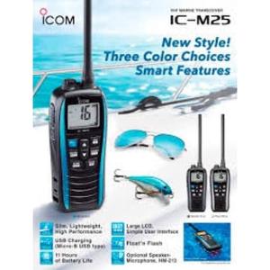 Jual FLASH SALEE HANDY TALKY HT ICOM IC-M25 VHF RADIO MARINE WATERPROOF ...